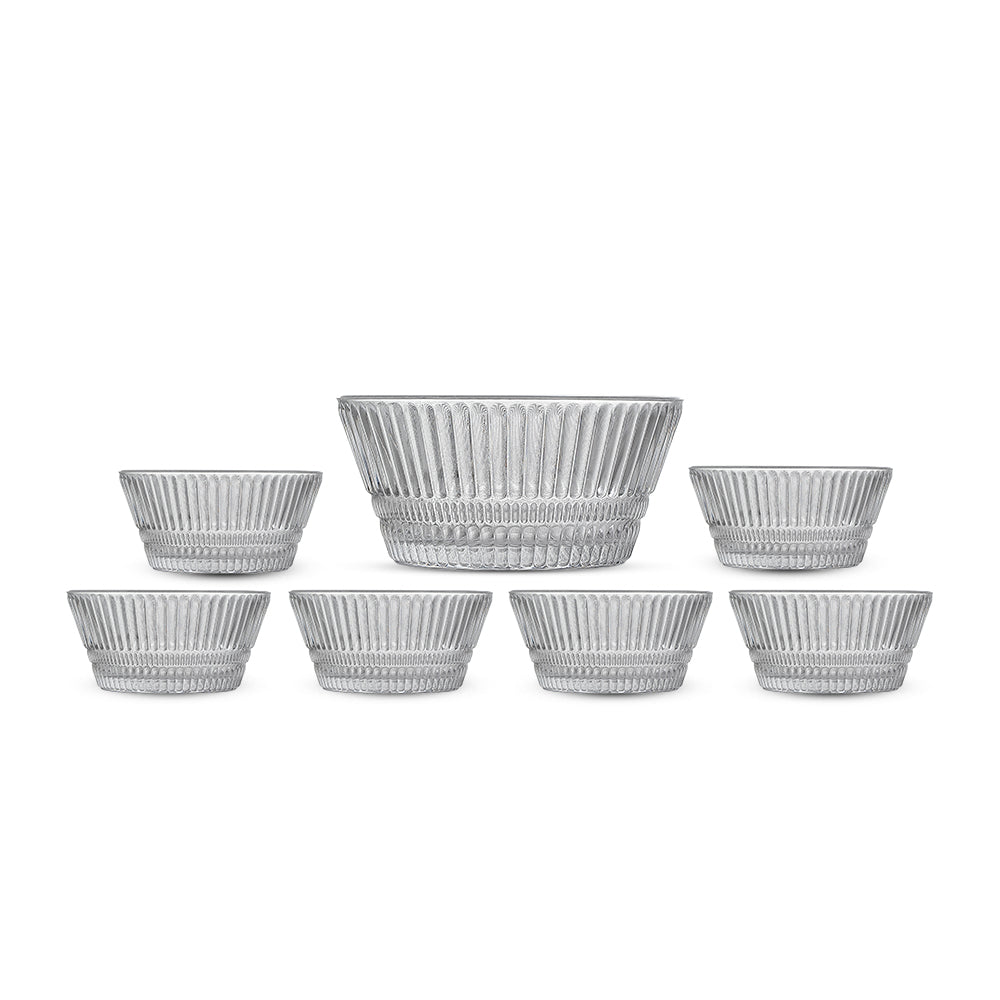 Budapest Pudding Set 6pcs 300 ML + 1pc 1.2 L - Set of 7pcs – Raj Imports