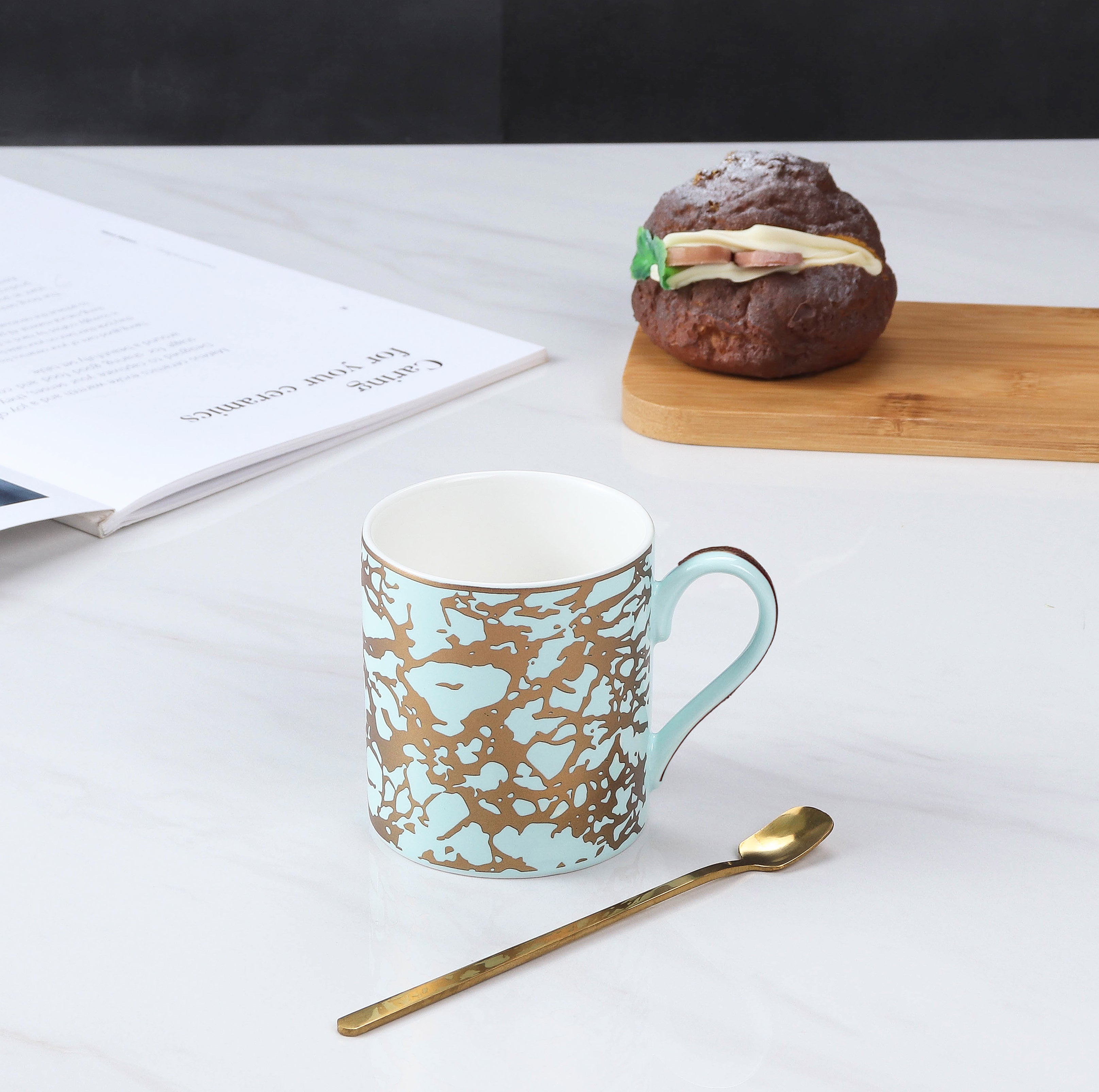 Mug Set - Gold Collection 220ml Set Of 6 Pcs – Raj Imports